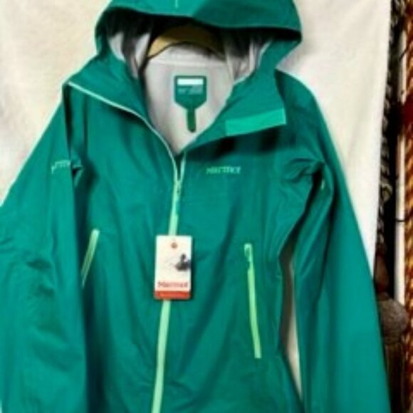 Marmot | Jackets & Coats | Marmot Starfire Green Garnet Lightweight Waterproof Jacket Nwt | Poshmark